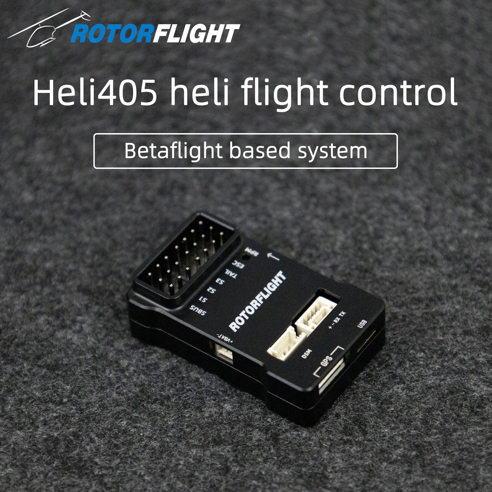 Rotorflight HELI 405 Helicopter 3D Flight Controller FBL Gyro System ...